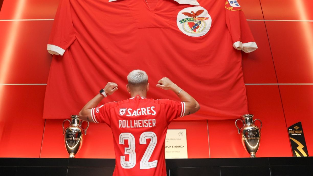 APRESENTAÇÃO DE BENJAMÍN ROLLHEISER NO BENFICA