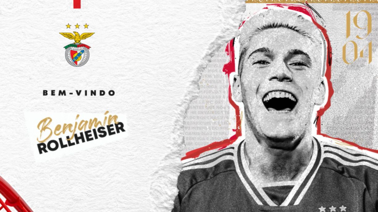 OFICIAL: BENJAMÍN ROLLHEISER É REFORÇO DO BENFICA; ARGENTINO CHEGA AO ...